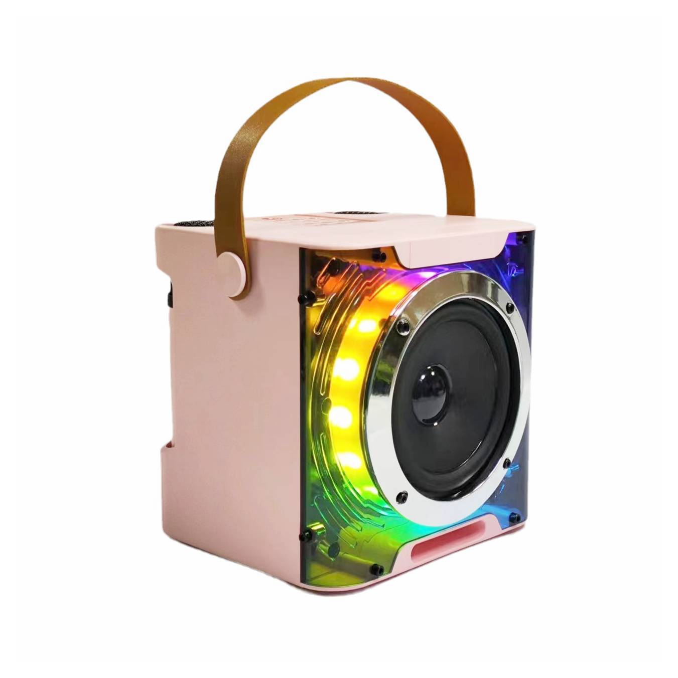 3D Stereo Speaker Device Karaoke With Microphone Portable Wireless ...