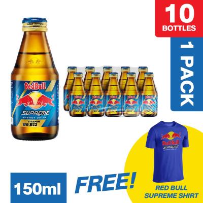 Red Bull Supreme 150ml x 10 bottles (with FREE LIMITED EDITION SHIRT)