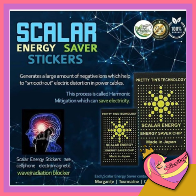 Esthertique Scalar Energy Sticker Individual Pack by Pretty Tin's ...