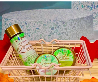 rejuvenating set/droplets of nature/rejuvenating facial toner ...