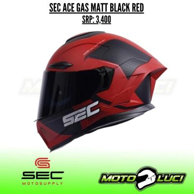 SEC ACE GAS FULL FACE DUAL VISOR