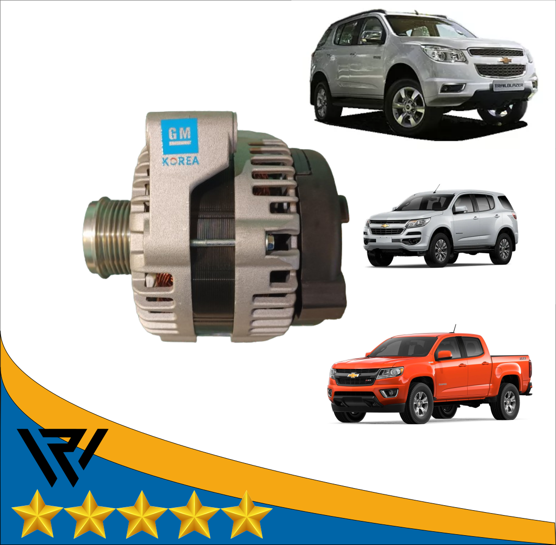 Chevrolet Trailblazer Colorado ALTERNATOR ASSEMBLY 2012 - 2023 ...