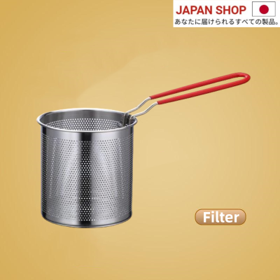 Japan Original 304 stainless Deep Fryers 1.2L with Filter Screen Mini ...