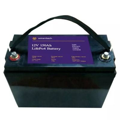 High quality 12V 150Ah lithium battery 150Ah lifepro4 battery with ...