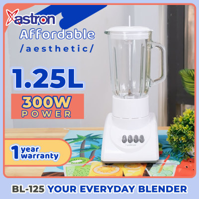 Astron BL-125 1.25L Everyday Blender | 300W (White)