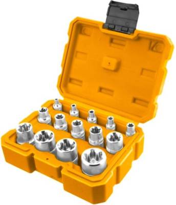 Ingco 14pcs E-Type Socket Set HKTETS0114