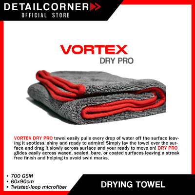 Vortex Dry Pro Drying towel | Premium Detailing Towels