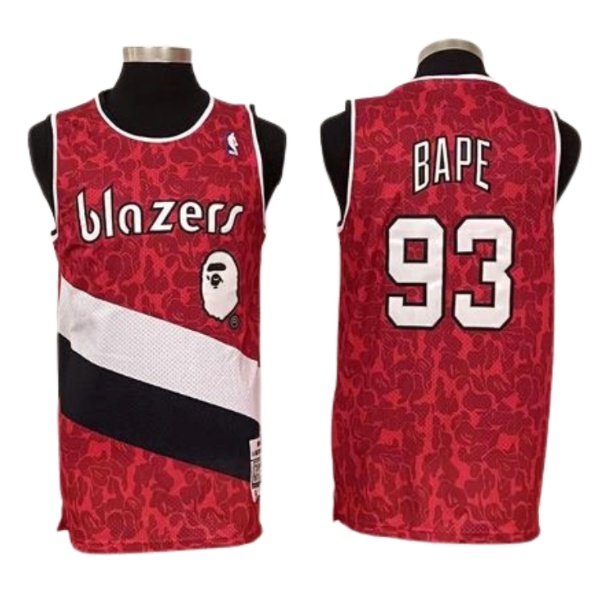Basketball Bape Jersey Patch embroidery Air-cool Fabric