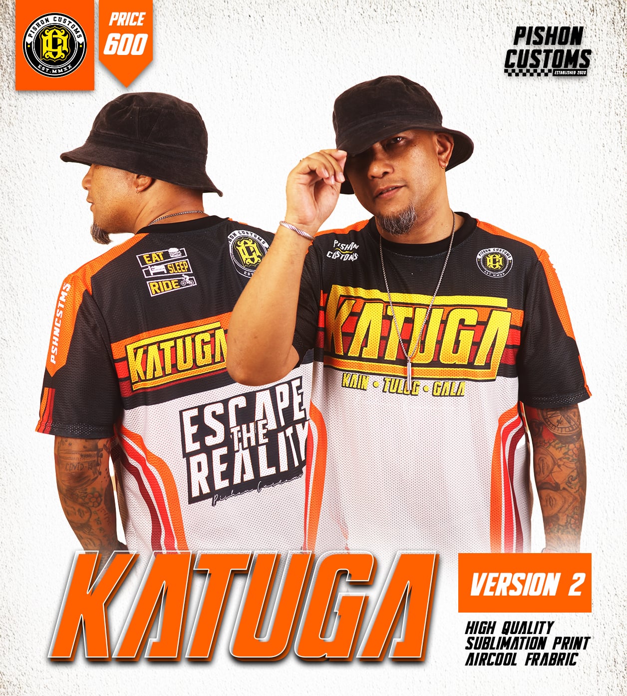 KATUGA AIRCOOL V.2 FULL SUBLIMATION T-SHIRT