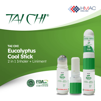 Tai Chi Cool Stick Inhaler + Liniment