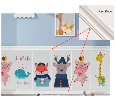 Children's Anti-Collision wall sticker Soft Package Bump Proof Stickers ...