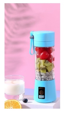 T.Ph Portable Blender Fruit Shake Tumbler Juicer 380ML Bottle USB Mini ...