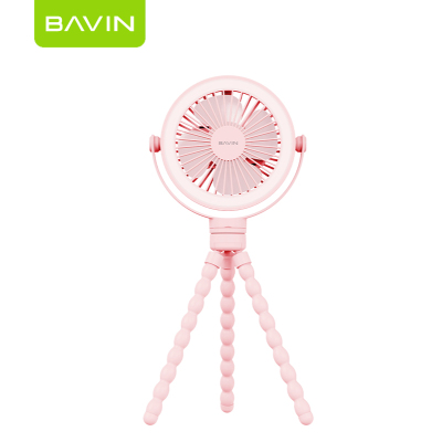 BAVIN BF012 Portable LED Octopus Fan w/ Strong Wind & 360 Flexible ...