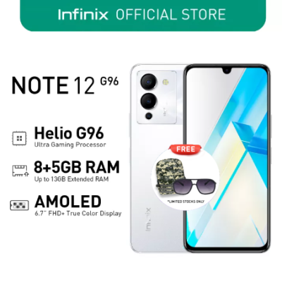 [PRE-SALE] Infinix Note 12, 8GB + 128GB, BUNDLE (BAG AND SUNGLASS ...