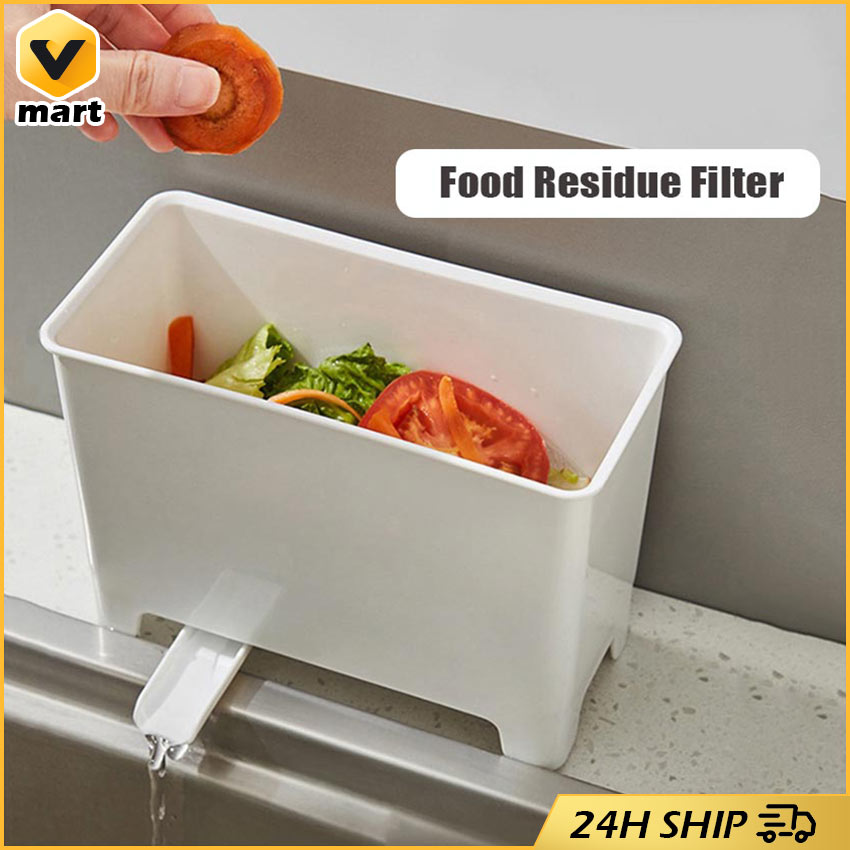 Kitchen Sink Kitchen Waste Drain Bucket Food Residue Storage Box Soup ...