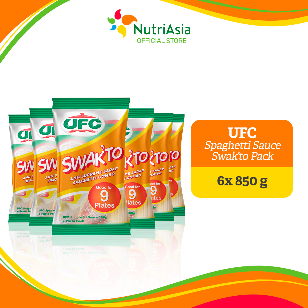 UFC Spaghetti Sauce Swak'to Pack Bundle of 6