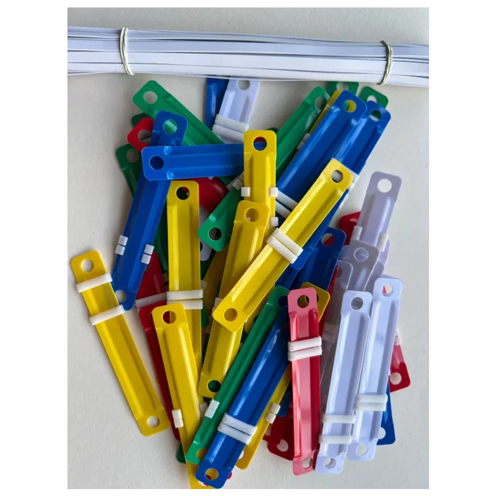 50 pcs per box long 7085 8 1 / 2 5507 7cm assorted colors office school ...