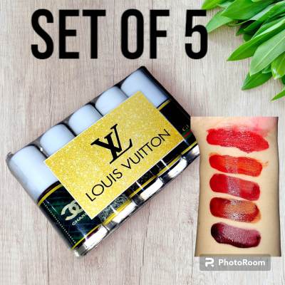 Set Of 5 LIP TINT (Expensive Design Inspired 5ml )