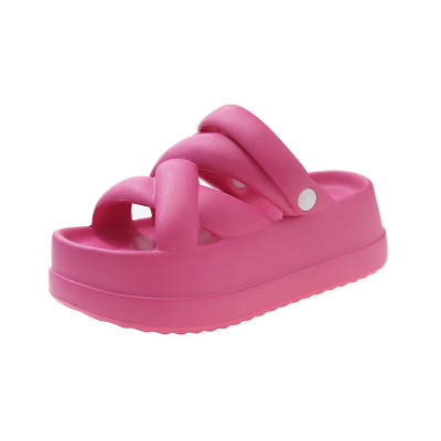 6.5cm Thick Sole Sandals for Women Fashion Soft Platform Comfortable ...