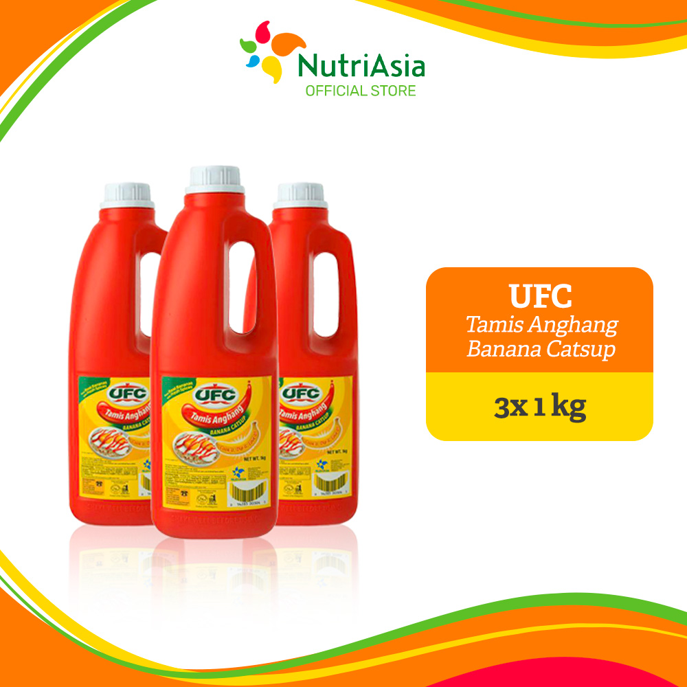 UFC Tamis Anghang Banana Catsup 1 kg Bundle of 3