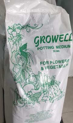 Soiless Potting Medium Growell 8 20 60 liters Agrifarming