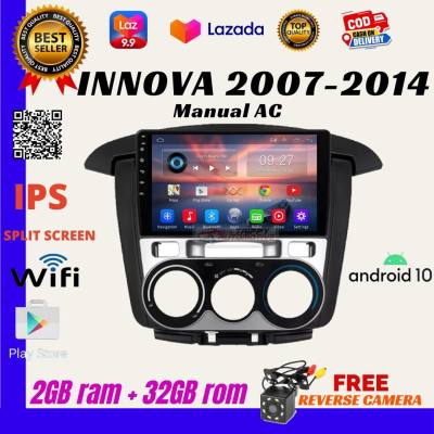 TOYOTA INNOVA Manual AC 2Gb ram+ 32Gb rom Android HEAD UNIT CAR RADIO ...