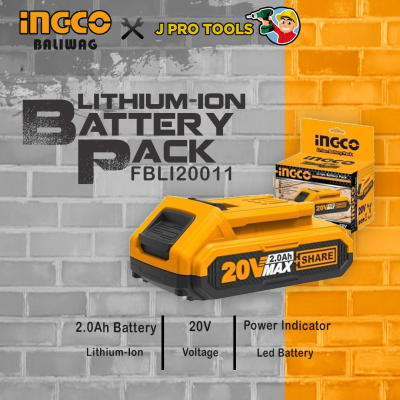 INGCO Li-Ion Battery Pack (FBLI20011)