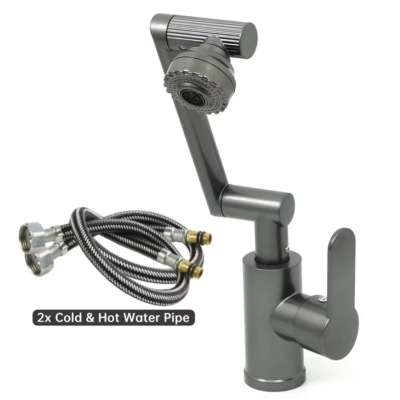 1080 ° rotating faucet for kitchen sinks bedroom faucets 360 rotating ...