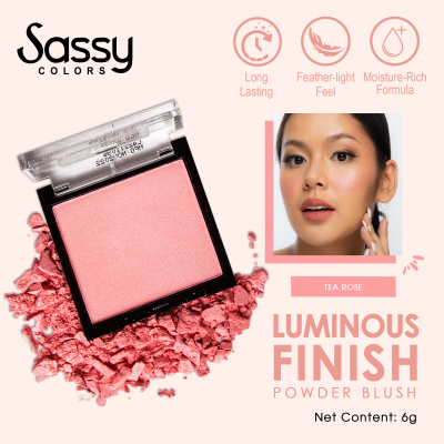 Sassy Colors Radiant Glow Powder Blush-On