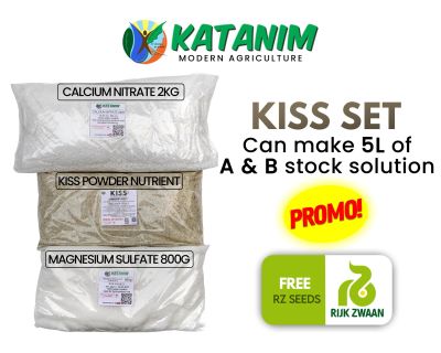 KISS POWDER for 5 Liter SET | Potent Powder Solution for Lettuce, Leafy ...