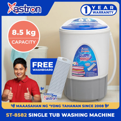 Astron ST-8582 Single Tub Washing Machine (Blue) | 8.5 kg | Free ...