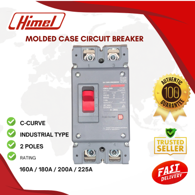 Himel Molded Case Circuit Breaker 125A - 225A, 2-poles, 220V~415VAC ...