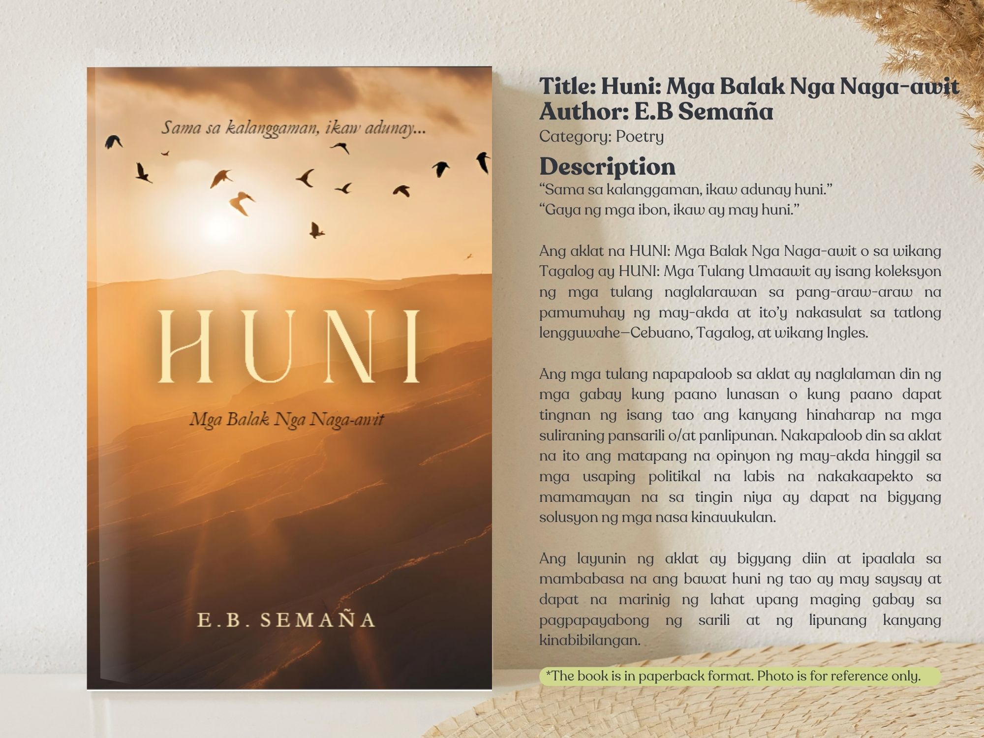 Huni: Mga Balak Nga Naga-awit | E.B. Semaña | Poetry