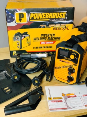POWERHOUSE USA 200A TURBOMAXX MINI Portable Inverter Welding Machine ...