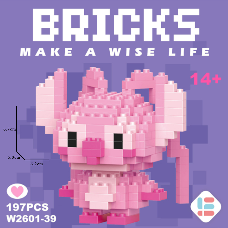 Cute Cartoon Building Blocks Disney Series Sanrio Building Block Toys ...