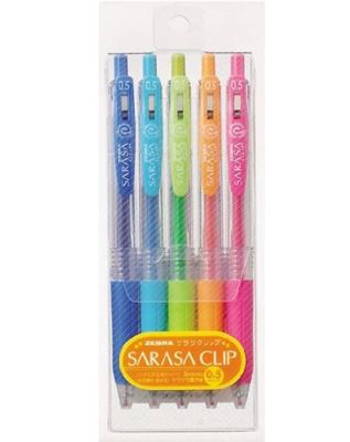 Zebra Gel Pen Sarasa Clip Set of 3 5 10 0.3mm 0.5mm
