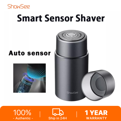 Showsee Smart Sensor Shaver F101-GY Portable Ipx7 Waterproof Razor ...