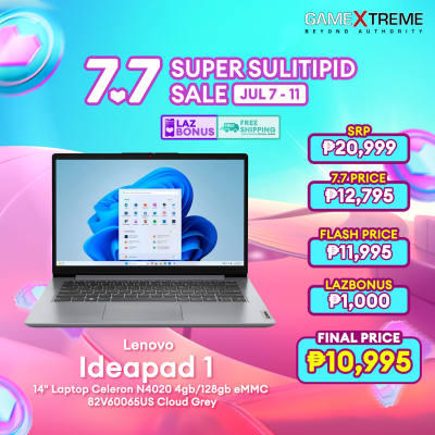 Lenovo Ideapad 1 14" Laptop Celeron N4020 4gb/128gb eMMC 82V60065US ...