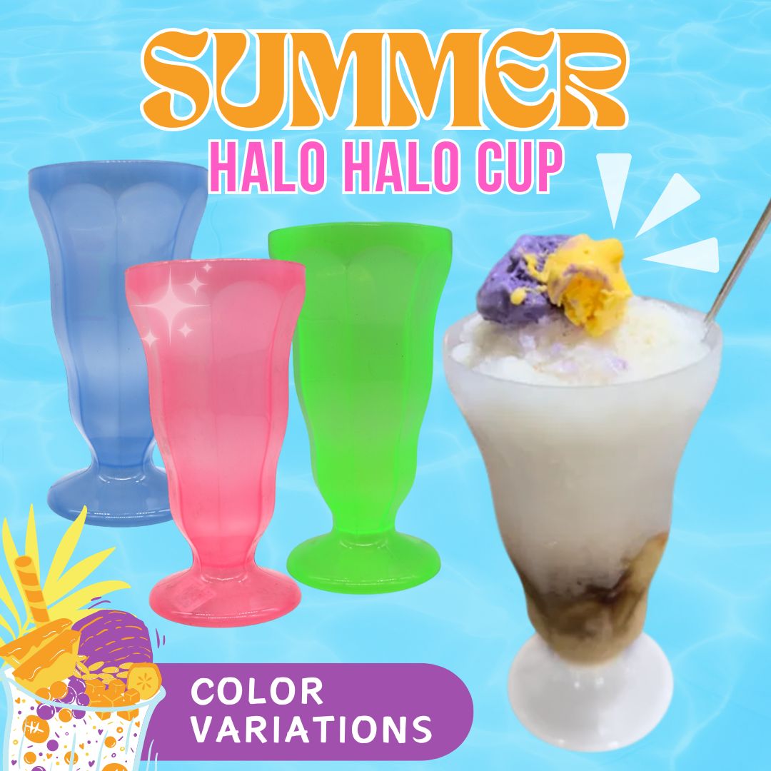 product plastic halo halo tumbler durable dessert glass for ice cream ...